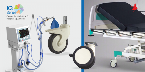 Castors & Wheels for Hospital & Medi-care segment | Kalpar Castors