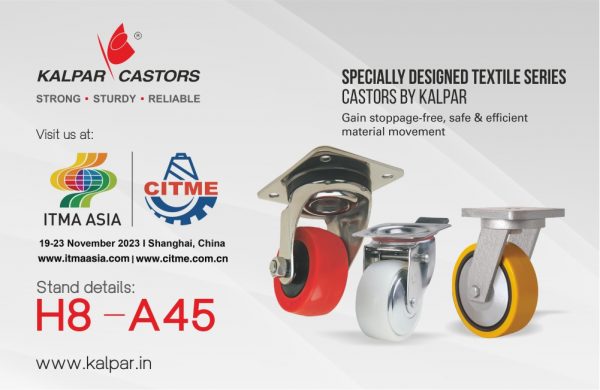 ITMA ASIA + CITME | Kalpar Castors