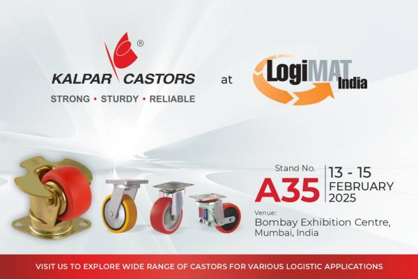 Visit Kalpar Castors at Logimat India 2025: Innovative Castor Solutions ...