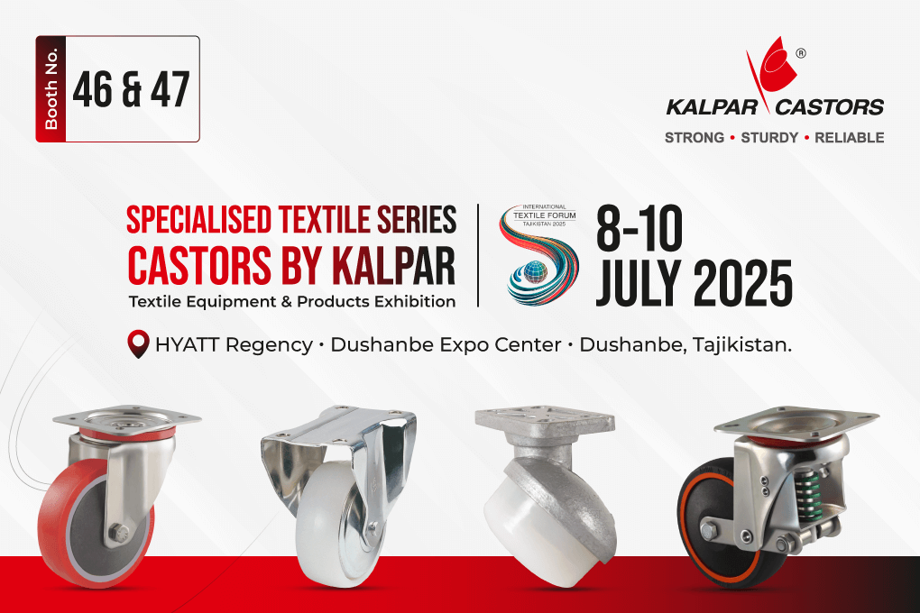 Kalpar Castors at Textile Equipment and Products Exhibition – Dushanbe ...